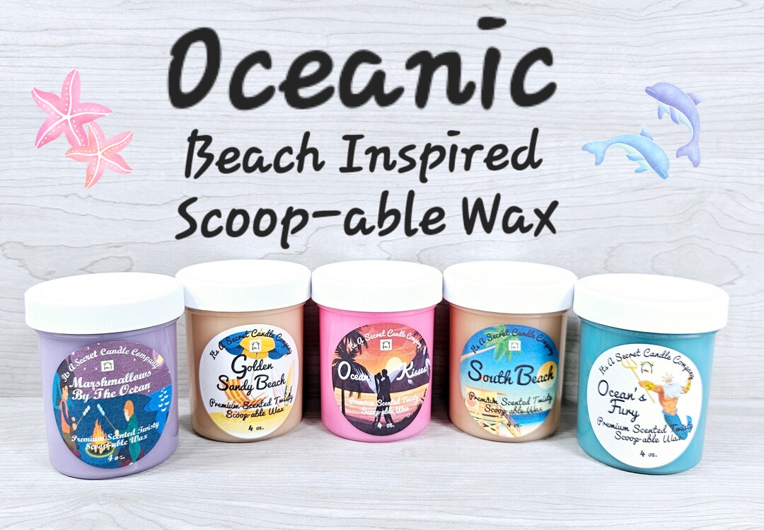 Ocean Wax Melts, Scoopable Wax Melts, Wax Melts, Ocean Inspired Style ...
