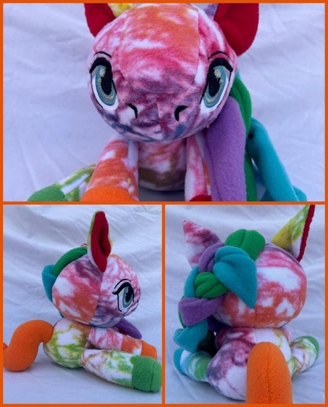 Floppy Weighted Pony Plush Doll Toy - Etsy