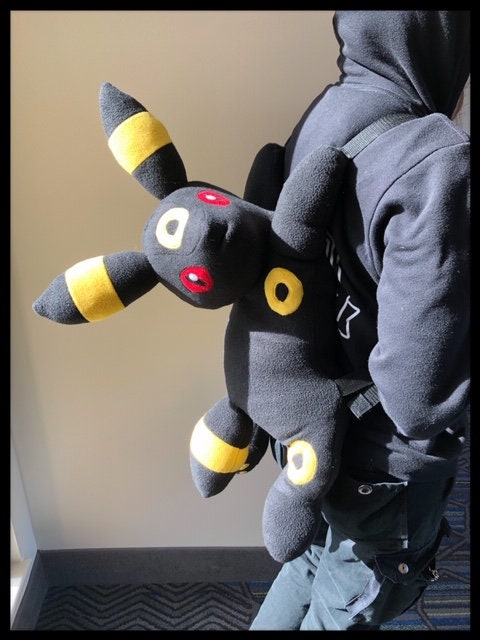Umbreon, Eevee, Pokemon Backpack and Plush Toy - Etsy
