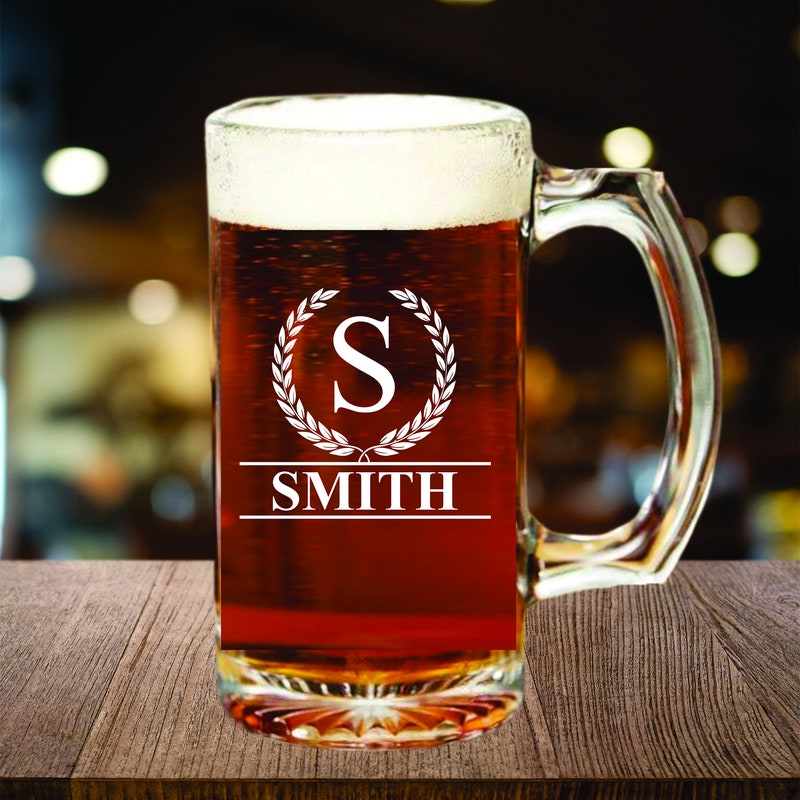 Glass Beer Mug - Etsy