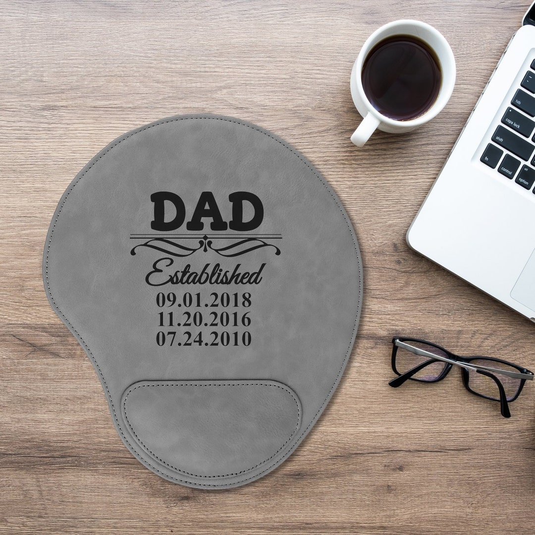 Custom Dad Family Tree Mouse Pad Father's Day Gift, Personalized Gift ...