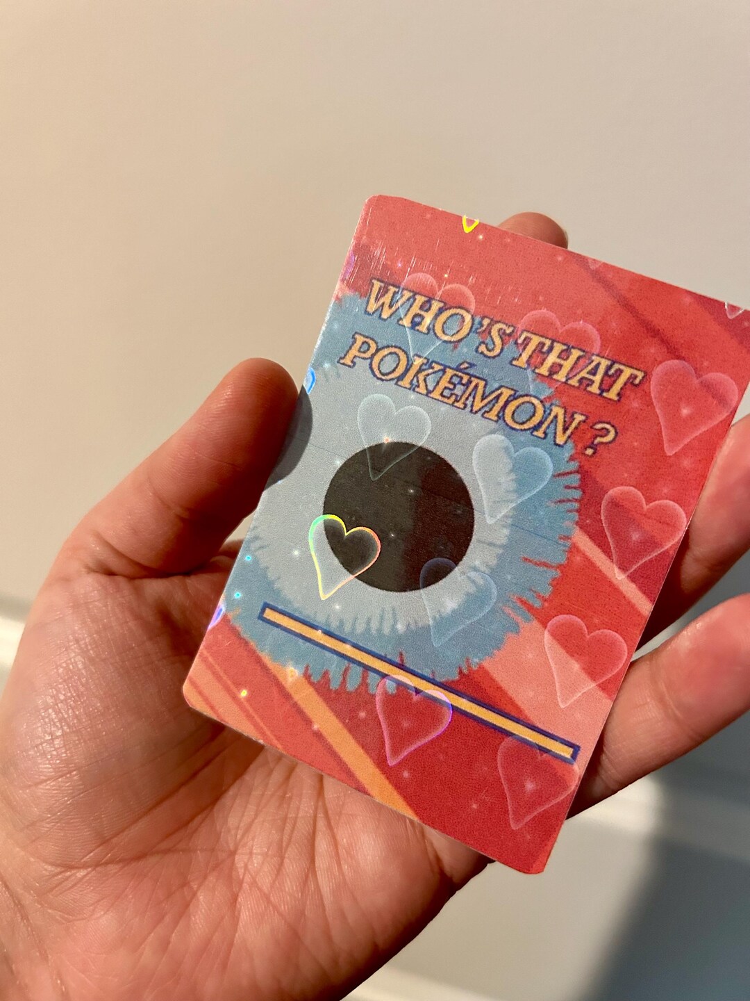 Pokémon Card Binder Who’s That Pokemon? Placeholder Print File - Etsy