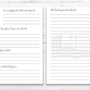 Bible Study Letter Size | Bible Study Planner Printable | Big Happy ...