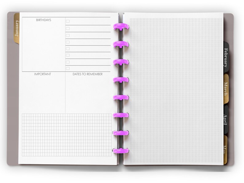 Happy Planner Mini Printable Bundle: Daily, Weekly, Monthly + - Etsy
