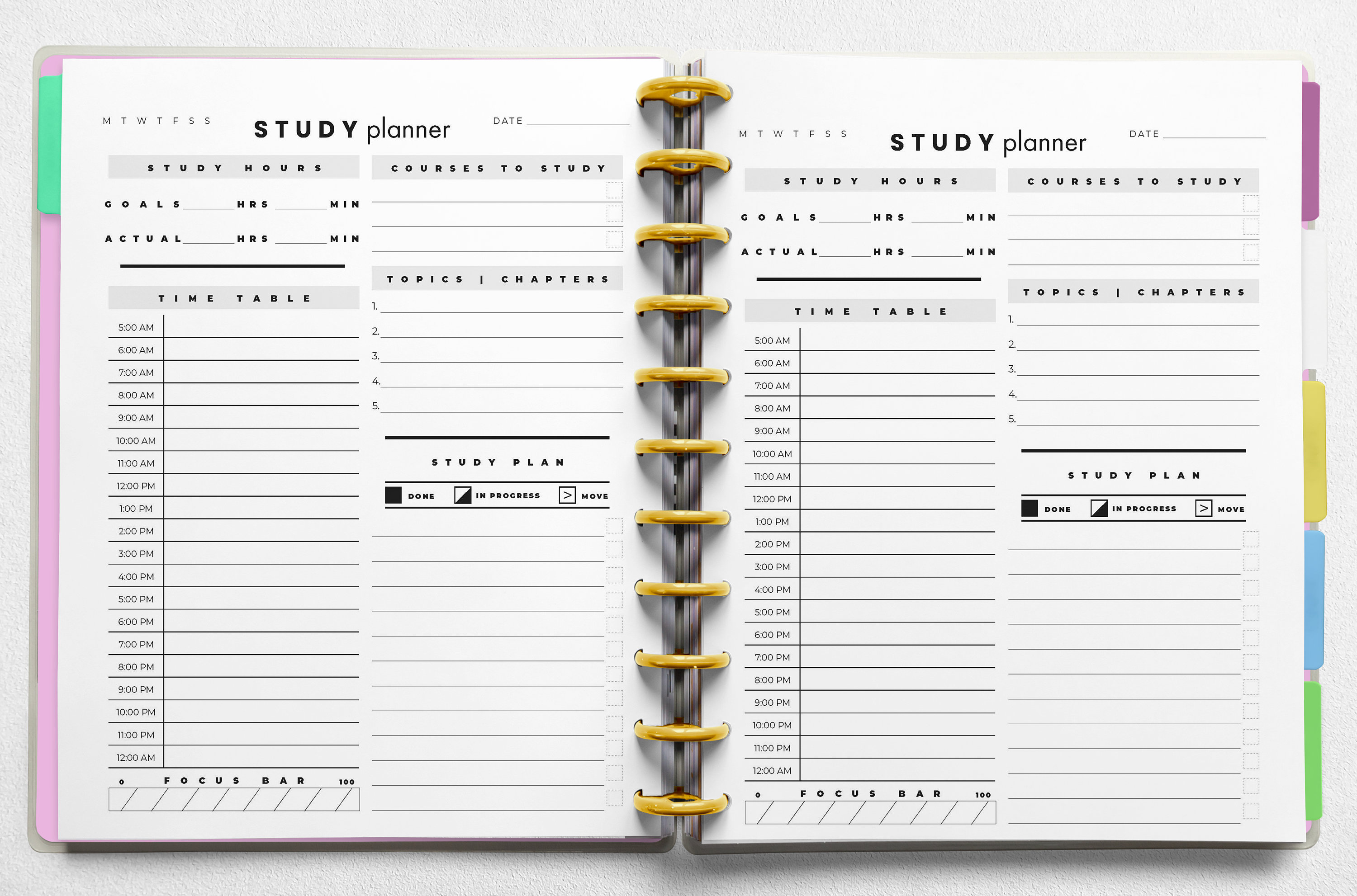 Academic Planner Binder at Nancy Green blog