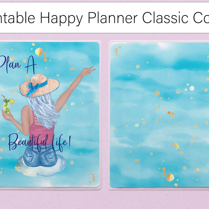 Printable Planner Cover - Etsy