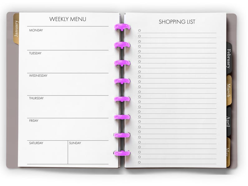 Happy Planner Mini Printable Bundle: Daily, Weekly, Monthly + - Etsy