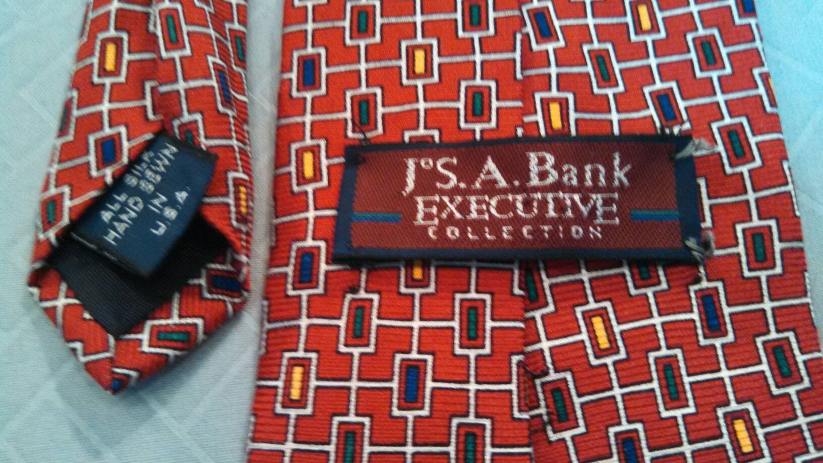 Red Power Tie: 100% Silk - Etsy