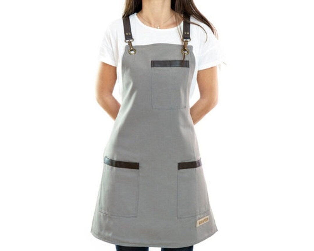 Design Apron W/ Straps and Pockets Barista hairdresser-barbers-designer ...