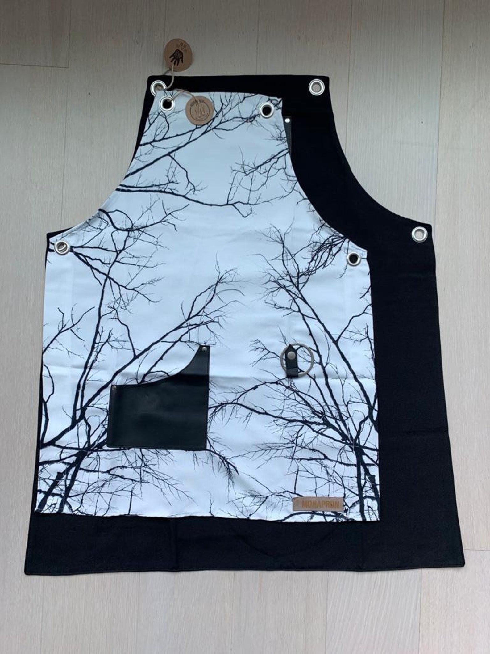 Plus Size XXL Duty Design Apron W/ Straps and Pockets | Etsy