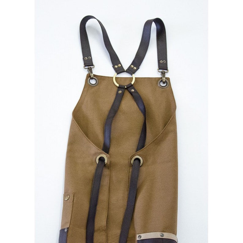Extra Pocket Design Apron W/ Straps - Etsy