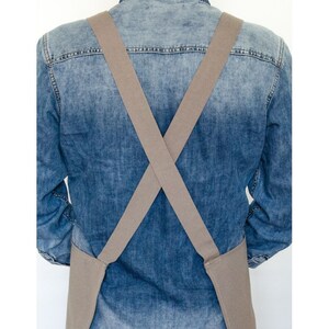 Basic Gray Apron, 2 Pockets for Chefs,grill Lovers,bartender,baristas ...