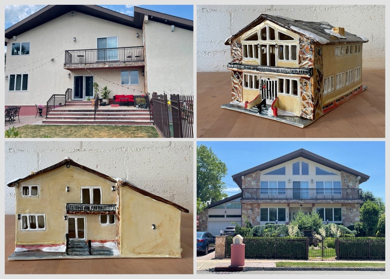 Custom House Ceramic House Personalized House Model Ceramic - Etsy