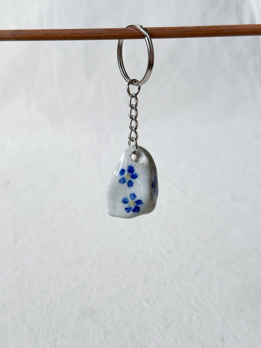 Ceramic Key Ring, Key Ring, Keychain, Ceramic Pendant, Ceramic Keychain ...