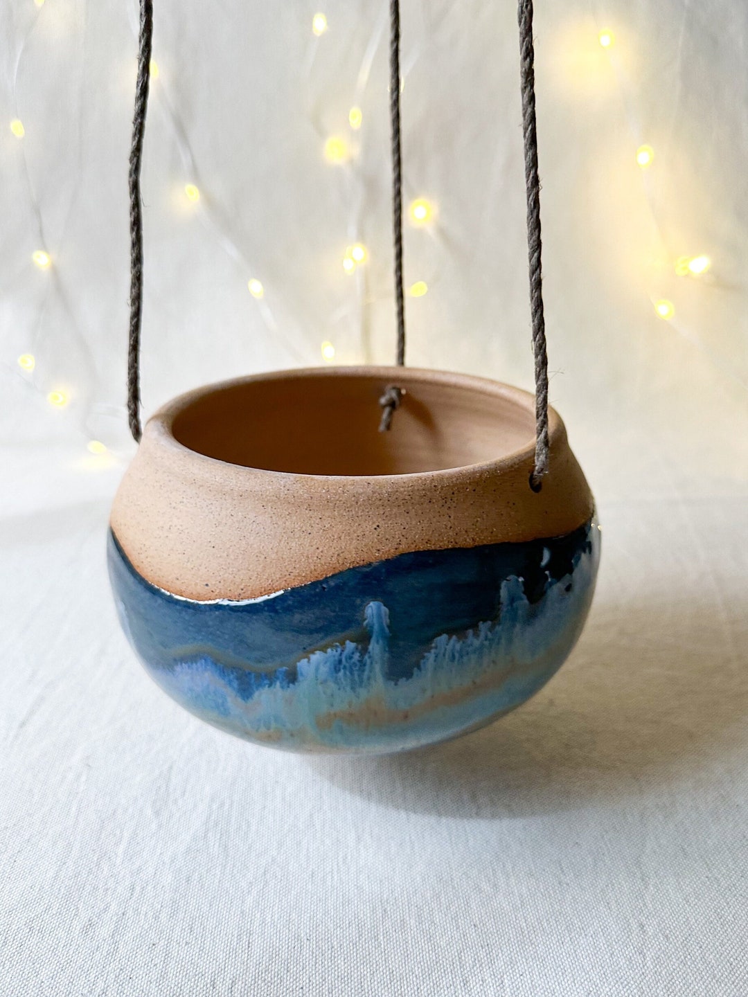 Basic Planter, Hanging Planter, Shallow Planter,ceramic Planter With ...