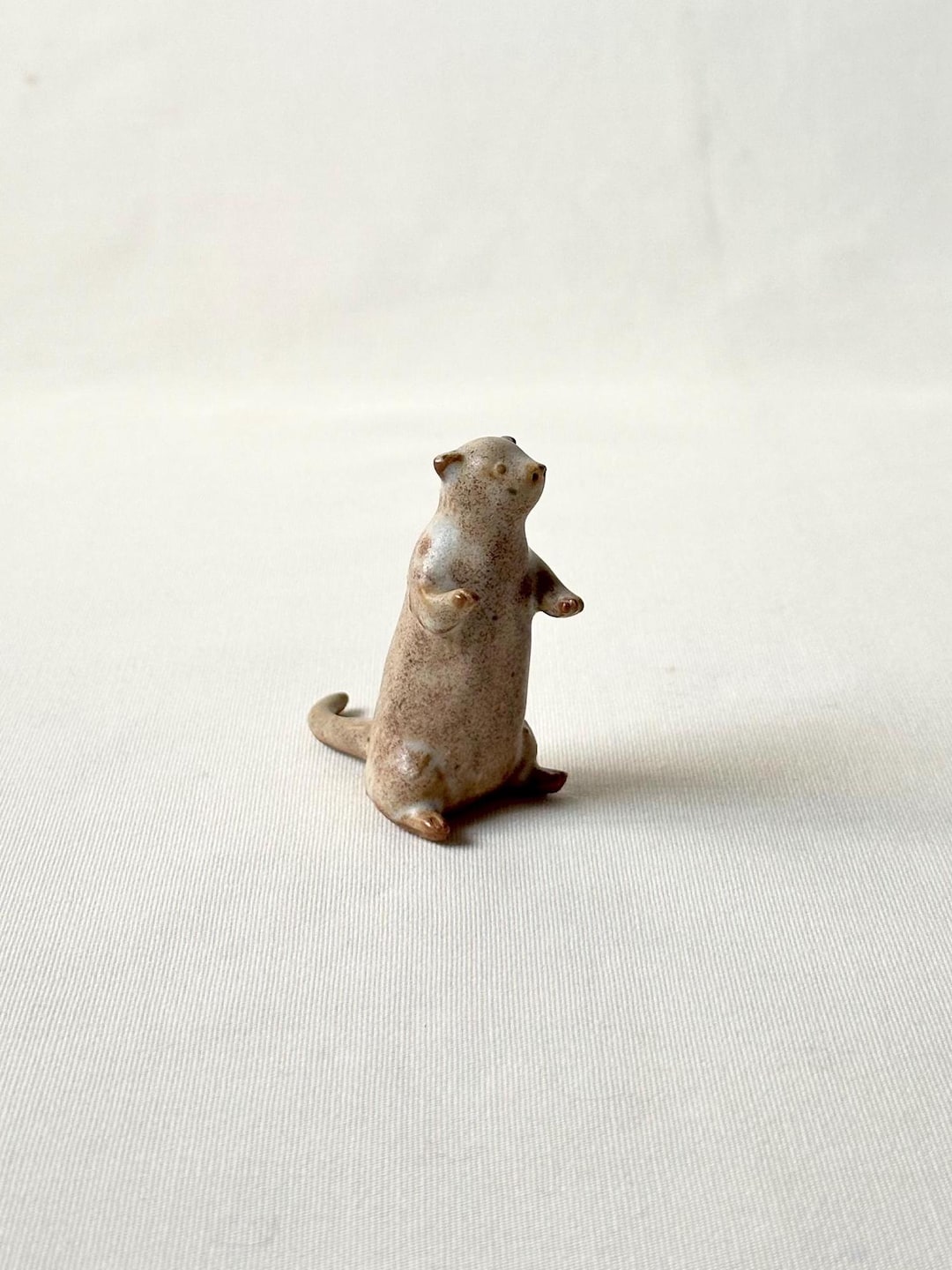 Otter, Ceramic Otter, Ceramic Figurine, Clay Otter, Easter Gift, Otter ...