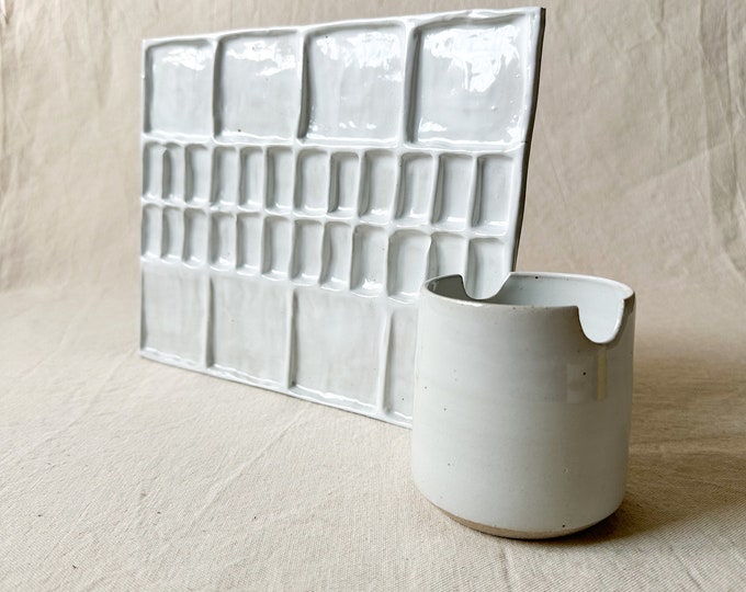 Pro Palette Kit, Porcelain Paint Palette Gift Set, Ceramic Palette ...