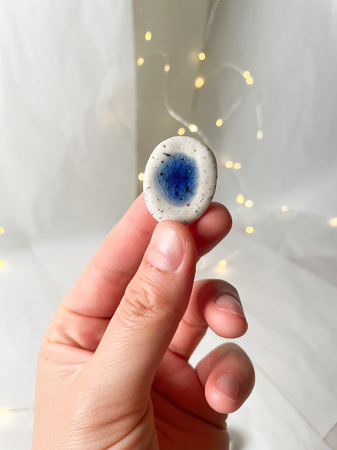 Grounding Stone, Ceramic Stone, Grounding Tool, Pocket Stone, Worry ...