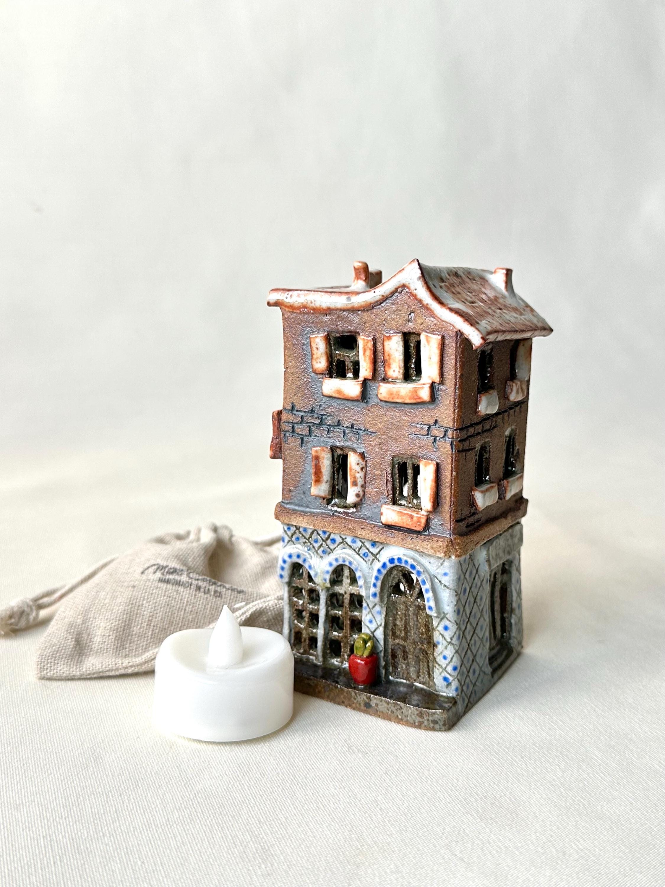 Spooky House, Little House Lantern, Italian House, Halloween House ...