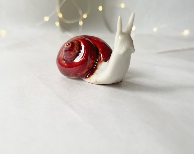Snail Sculpture, Cute Snail, Ceramic Snail, Snail Figurine, Ceramic Art ...