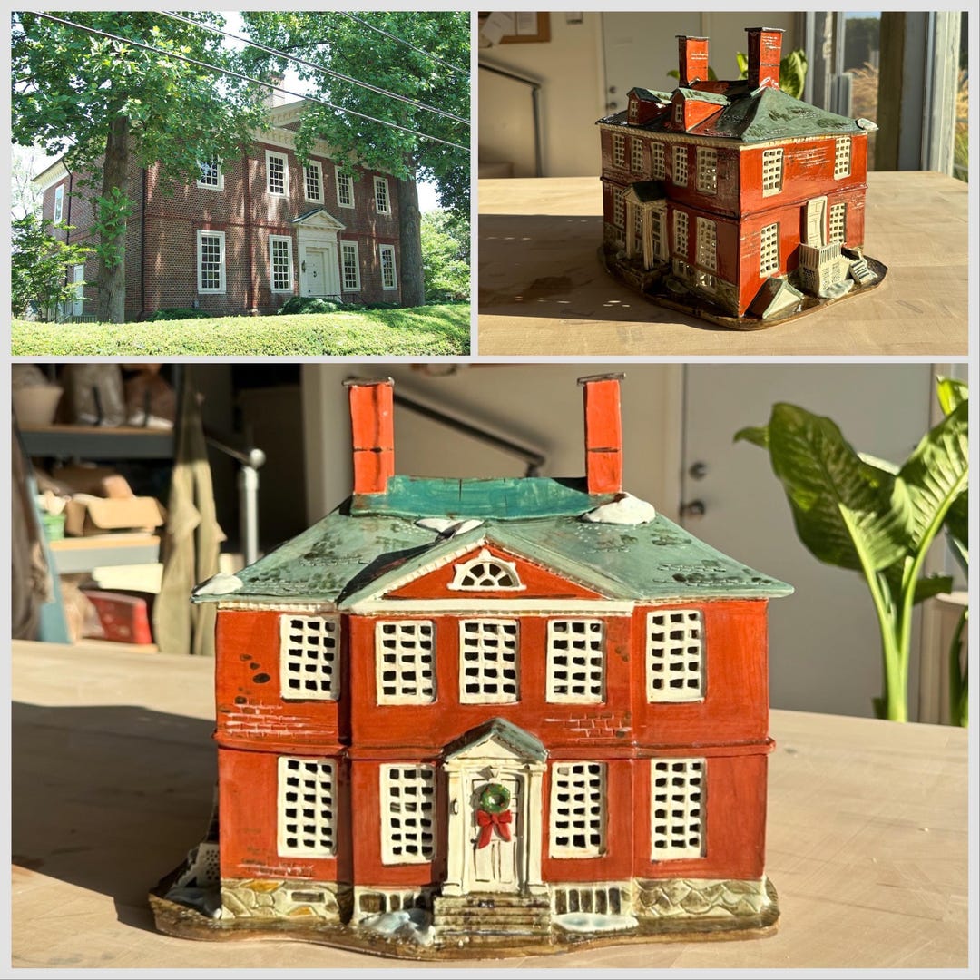 Custom House, Ceramic House, Personalized House Model, Ceramic Tea ...