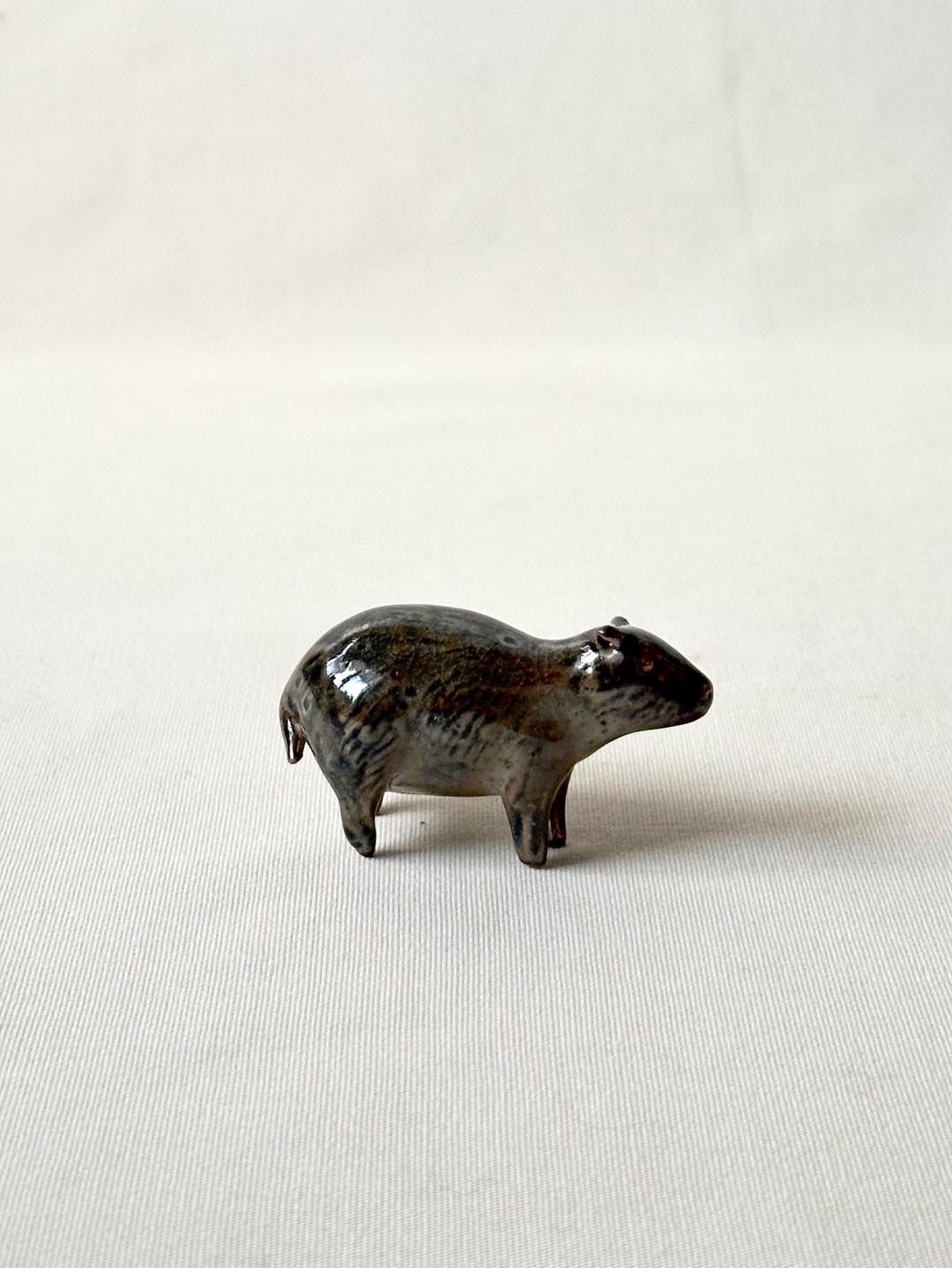 Capybara, Ceramic Capybara, Ceramic Figurine, Ceramic Animal, Capybara ...