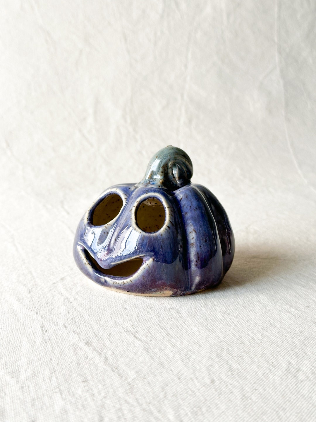 SECOND, Jack-o’-lantern, Halloween Pumpkin, Ceramic Pumpkin, Ceramic ...