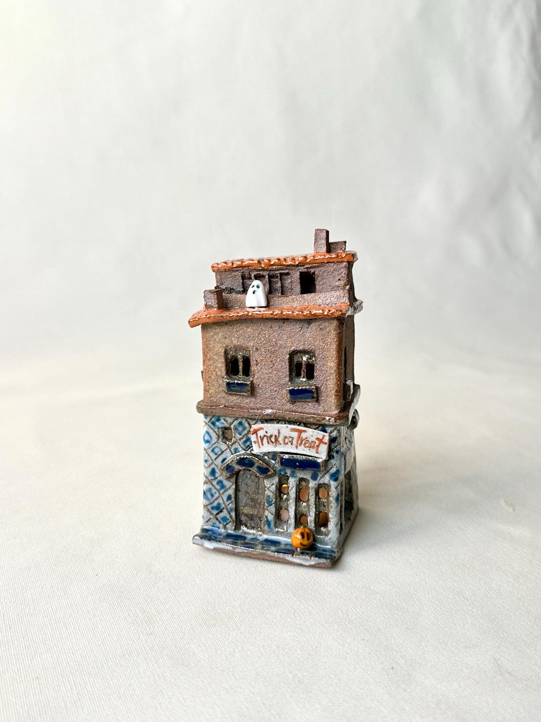 Spooky House, Little House Lantern, Italian House, Halloween House ...