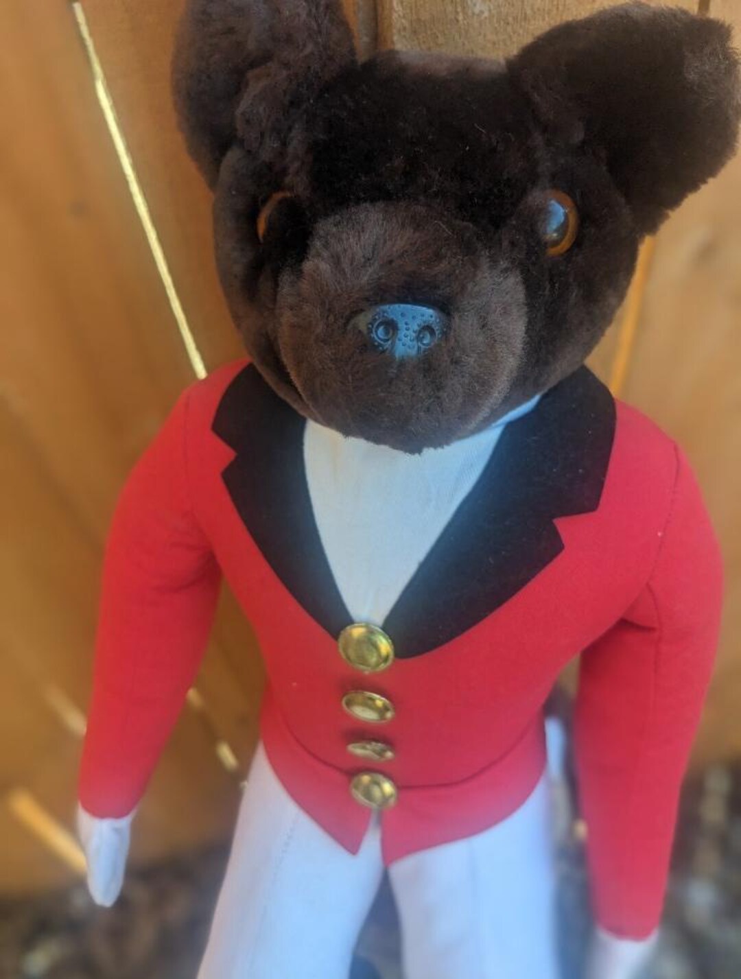 Large Vintage Huntsman Fox Plush Hanford's Charlotte NC - Etsy