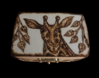 Pyrography Giraffe - Etsy