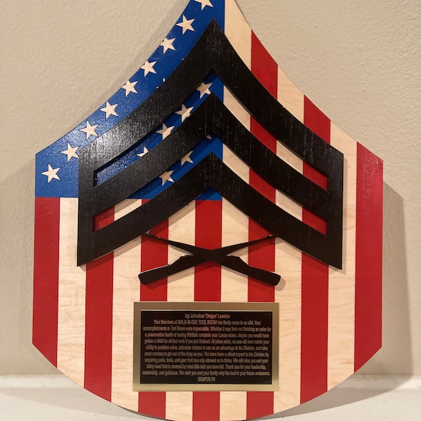 Usmc Plaques - Etsy