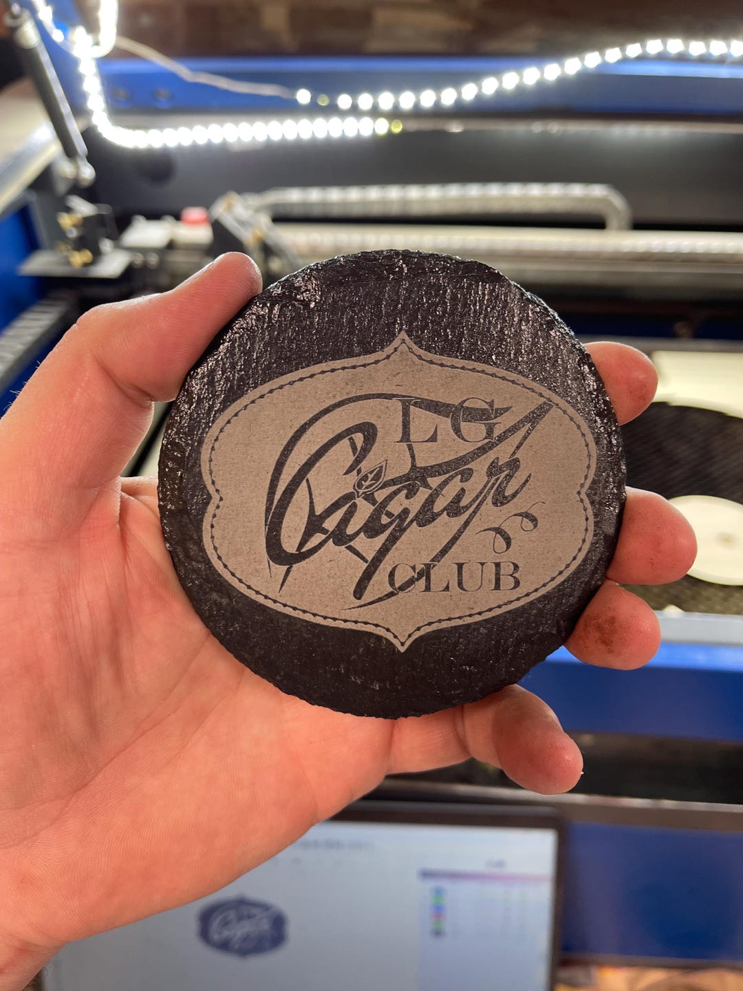 Custom Military Unit Logo Coasters Personalized Slate Coasters Engraved ...