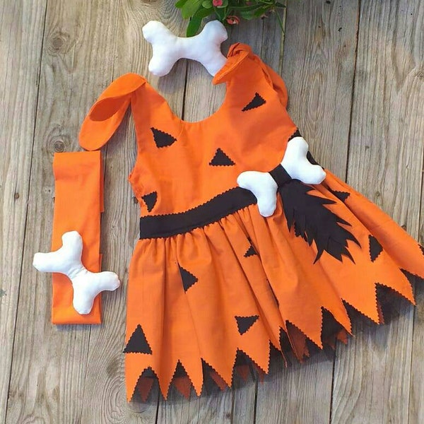 Pebbles Costume - Etsy