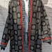 Unisex Gye Nyame African Mudcloth Duster, Loosefitting, Unlined, Long ...