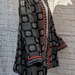 Unisex Gye Nyame African Mudcloth Duster, Loosefitting, Unlined, Long ...