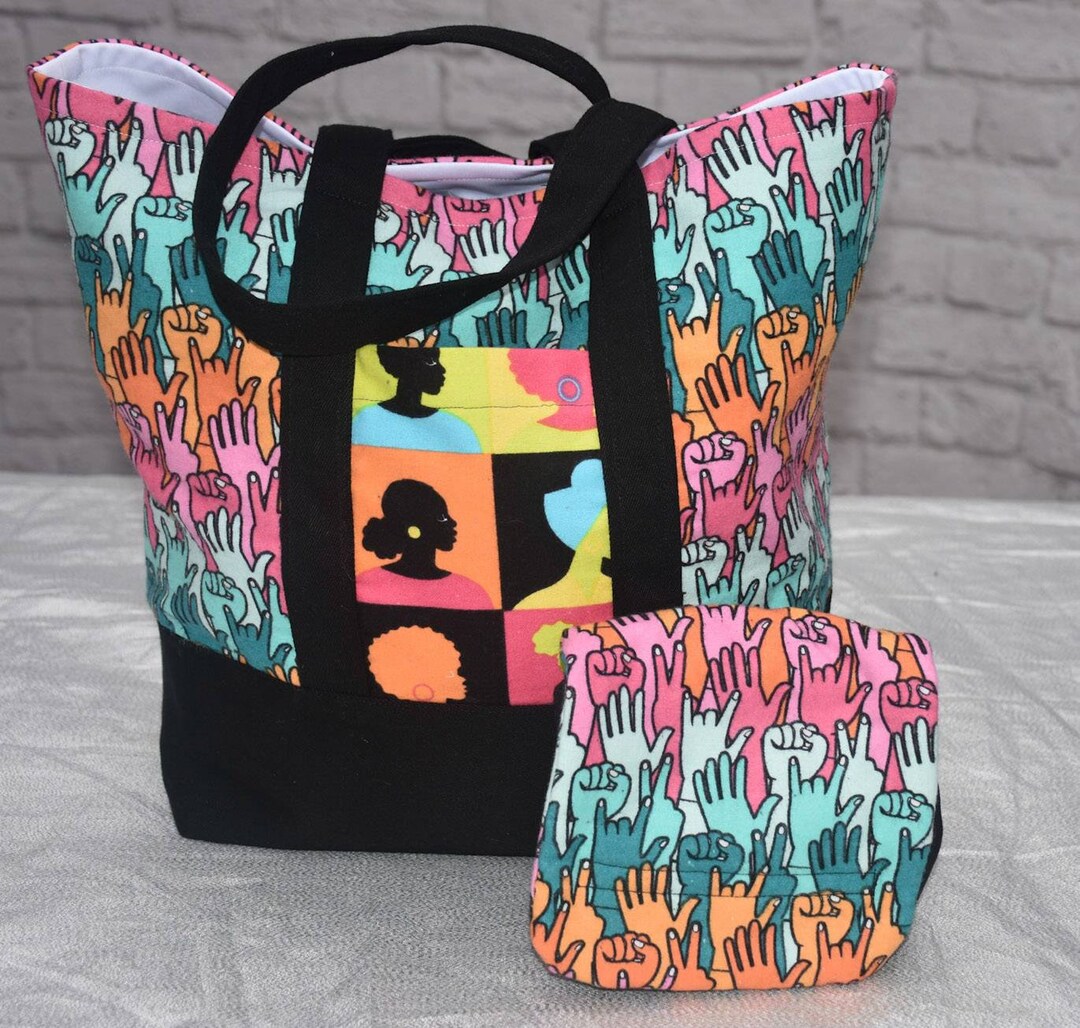 Lose the Plastic..go Green.reusable Medium Tote+glamour Bag.reinforced ...