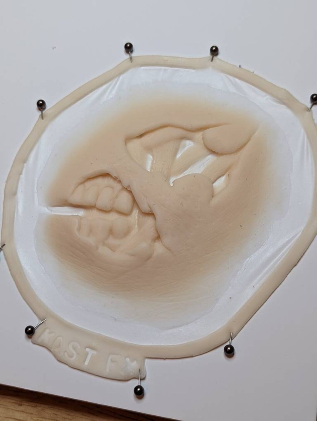 Zombie Mouth Prosthetic/exposed Muscle Split Cheek - Etsy