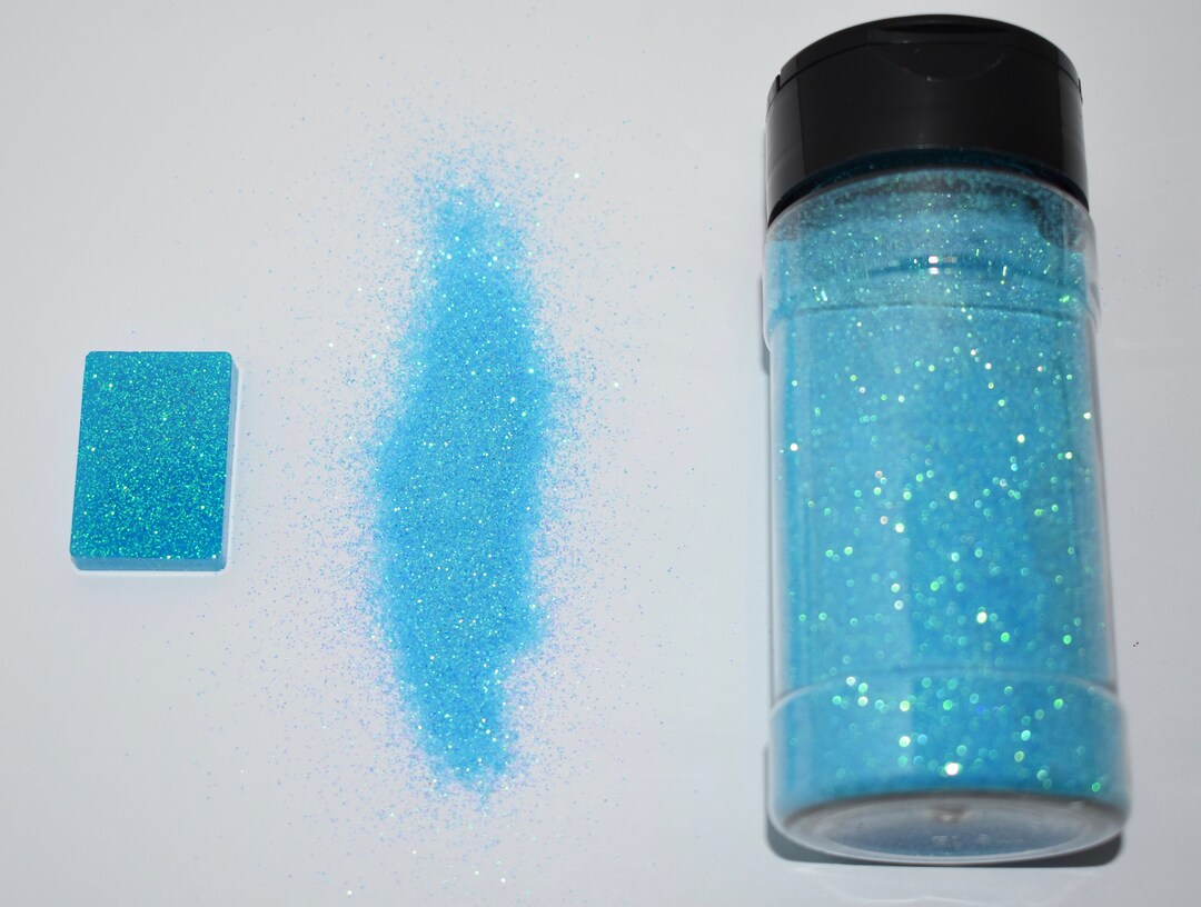 Bahama Blue Glitter, a Fine Glitter Polyester Glitter, Arts and Craft ...