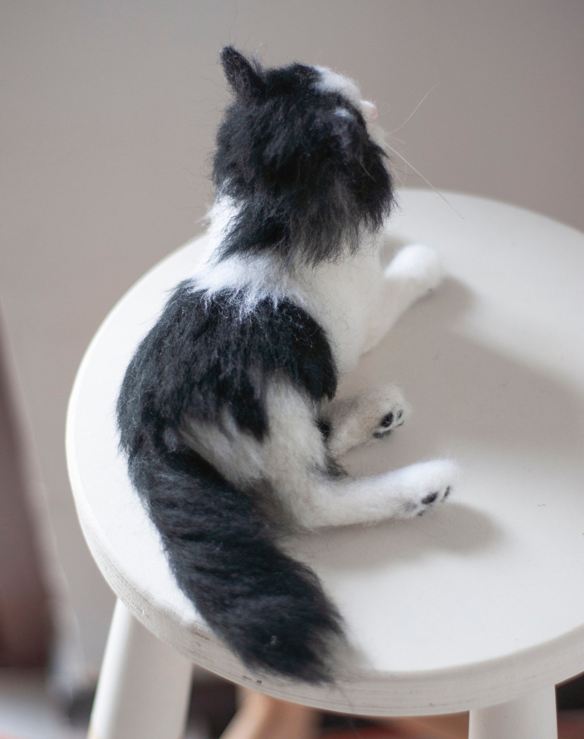 Needle Felted Cat Custom Order Pet Portrait Made to Order | Etsy