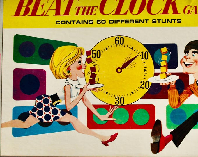 Vintage 1969 Beat the Clock Game - Contains 60 Different Stunts by ...
