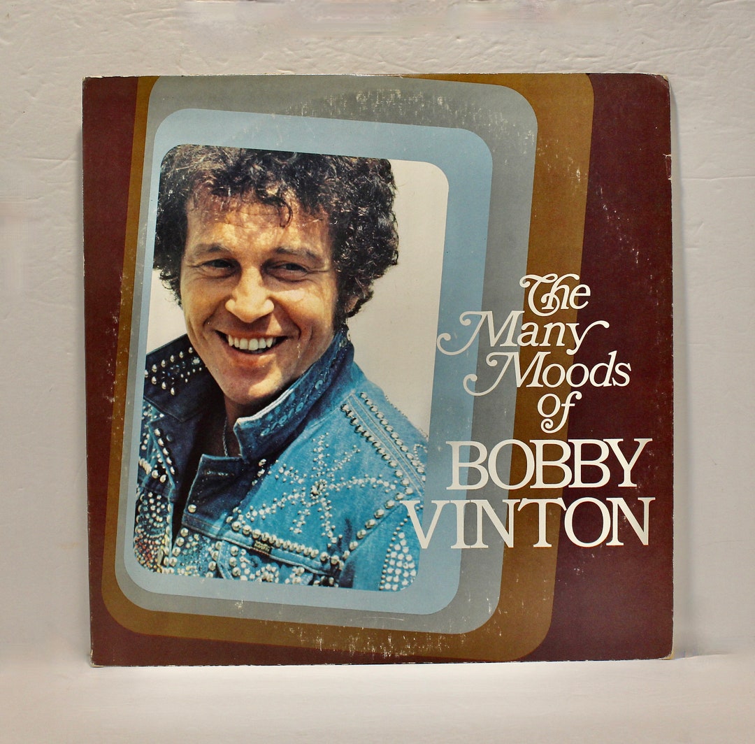 Vintage Bobby Vinton "the Many Moods of Bobby Vinton" Vinyl Record ...