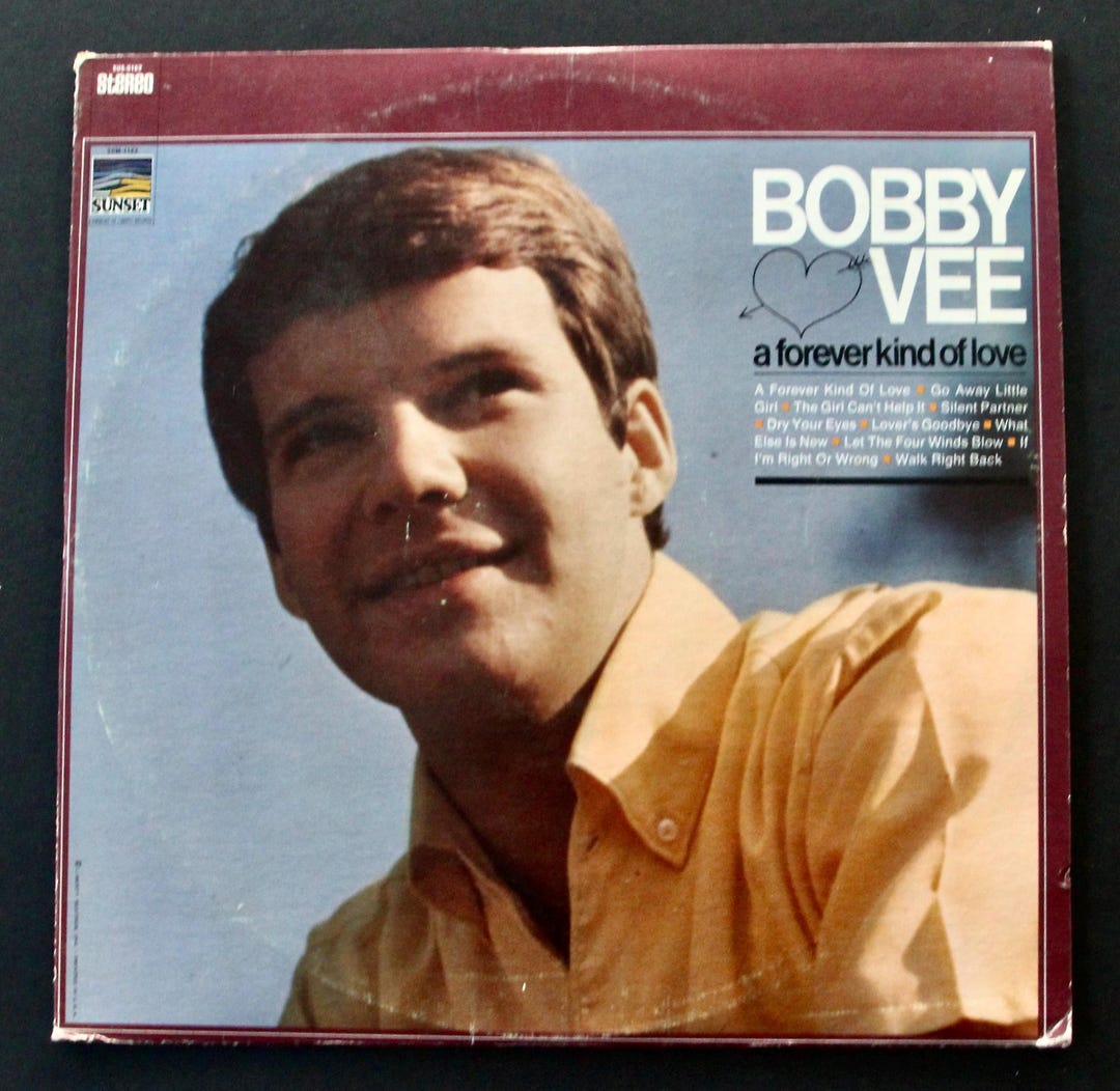 Vintage Bobby Vee "a Forever Kind of Love" Vinyl Record Album 1962 - Etsy