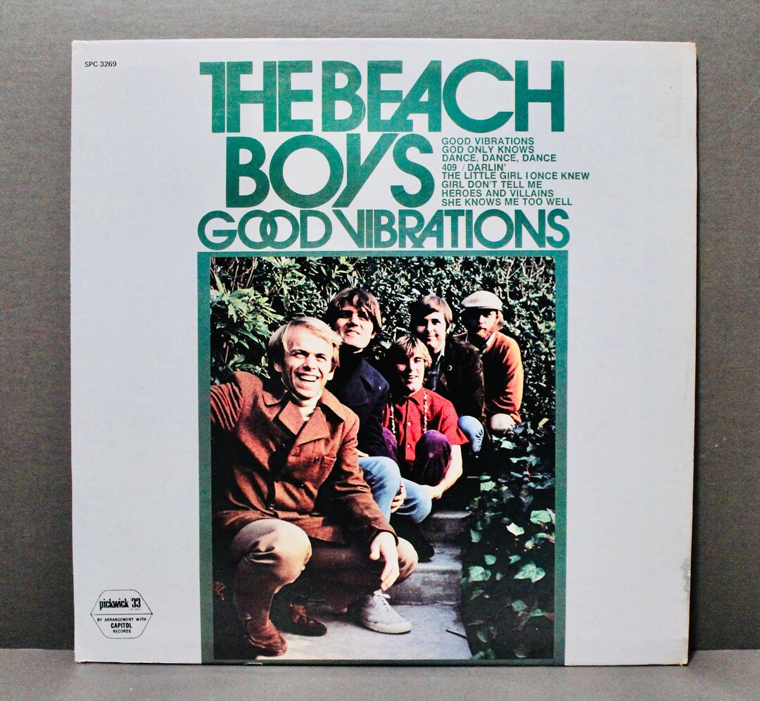 Vintage the Beach Boys - Good Vibrations Vinyl Record Album 1975 - Etsy