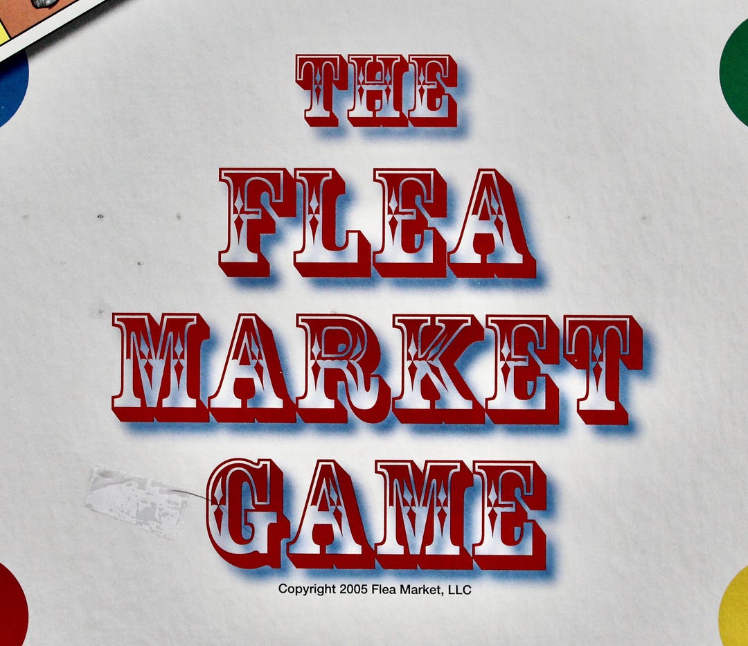 The Flea Market Game - 2005 Edition - Etsy