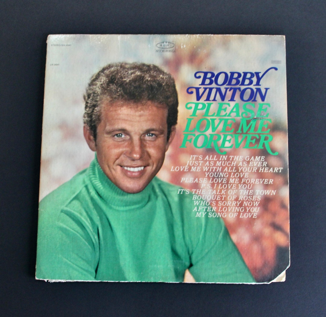 Vintage Bobby Vinton "please Love Me Forever" Vinyl Record Album 1967 - Etsy