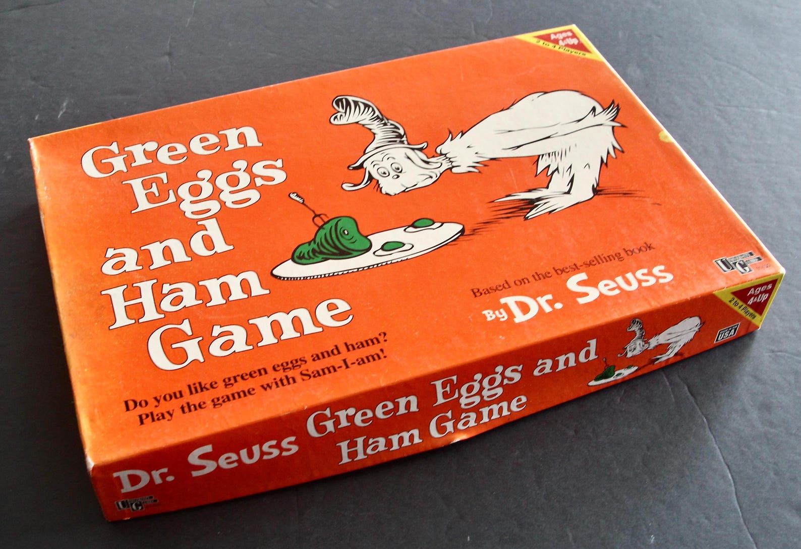 Vintage 2000 Dr. Seuss 'green Eggs and Ham Game' by University Games - Etsy