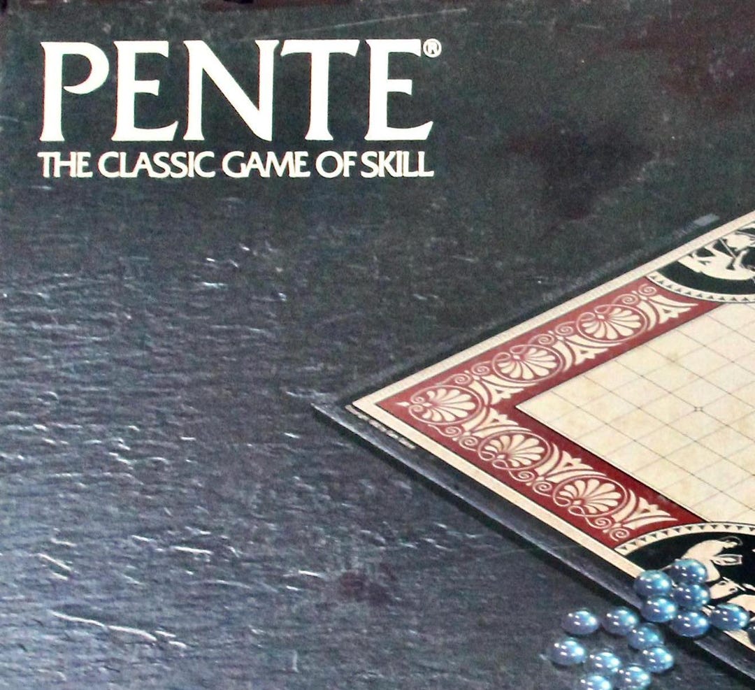 Vintage 1982 'pente' - the Classic Game of Skills - Etsy