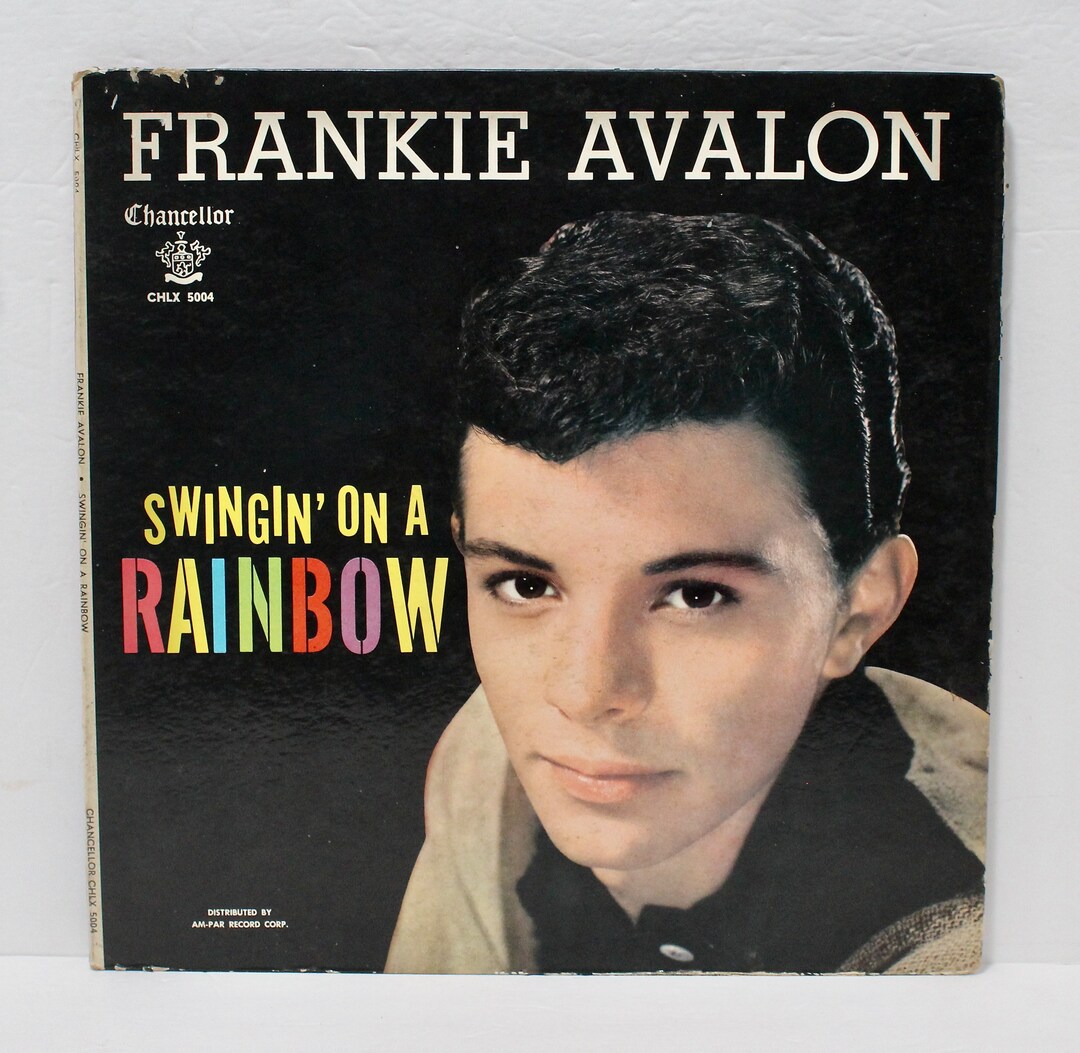 Vintage Frankie Avalon "swingin' on a Rainbow" Album 1959 - Etsy