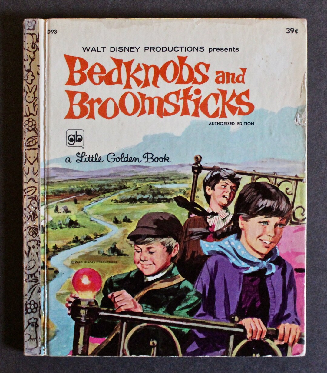 Vintage Little Golden Book Walt Disney D93 Bedknobs and Broomsticks 1971 1st Edition - Etsy