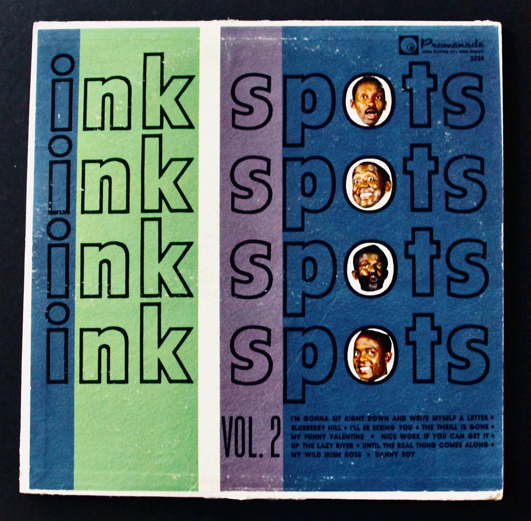 Vintage Ink Spots Vol. 2 Vinyl Record Album 1960's - Etsy
